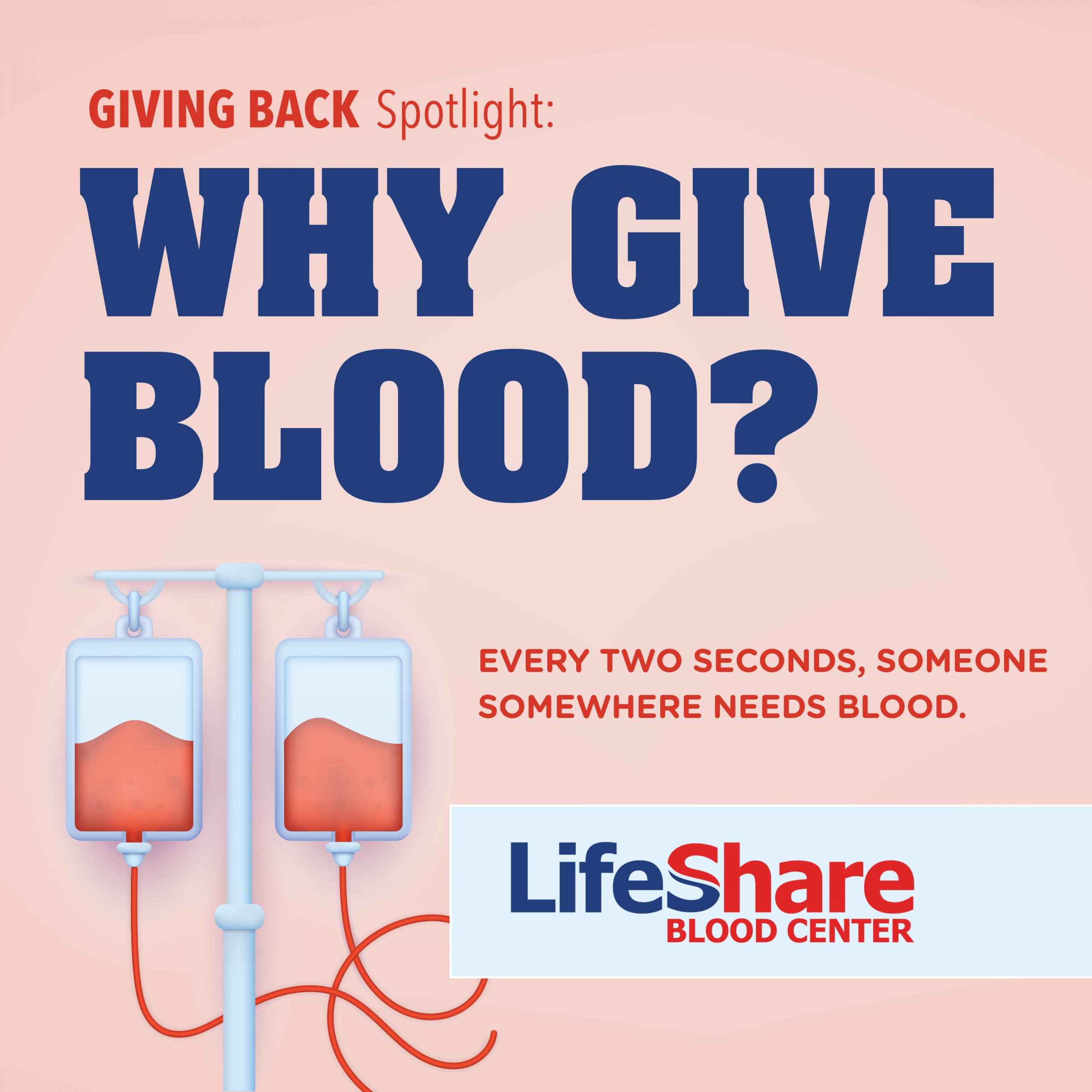 Giving Back Spotlight: Why Give Blood? | Lola Magazine