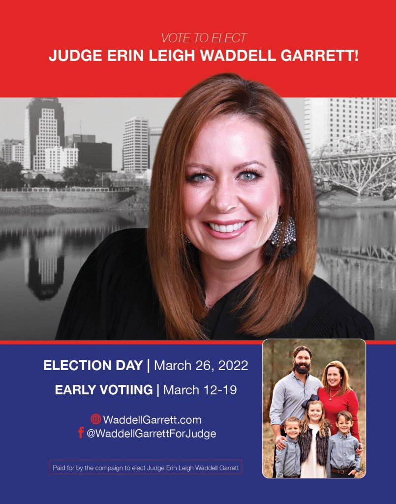 Judge Erin Leigh Waddell Garrett | Lola Magazine