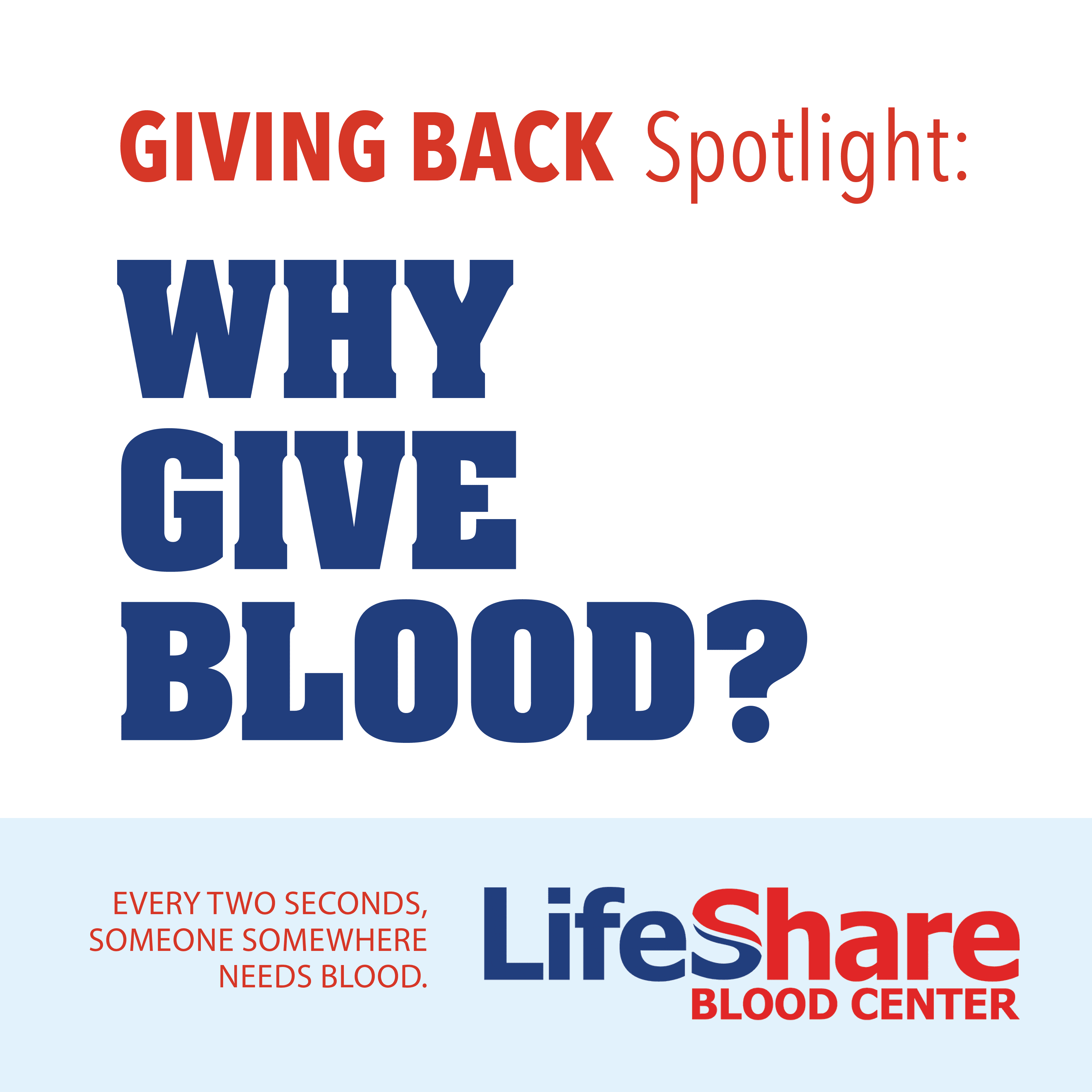 Giving Back Spotlight: Why Give Blood? | Lola Magazine
