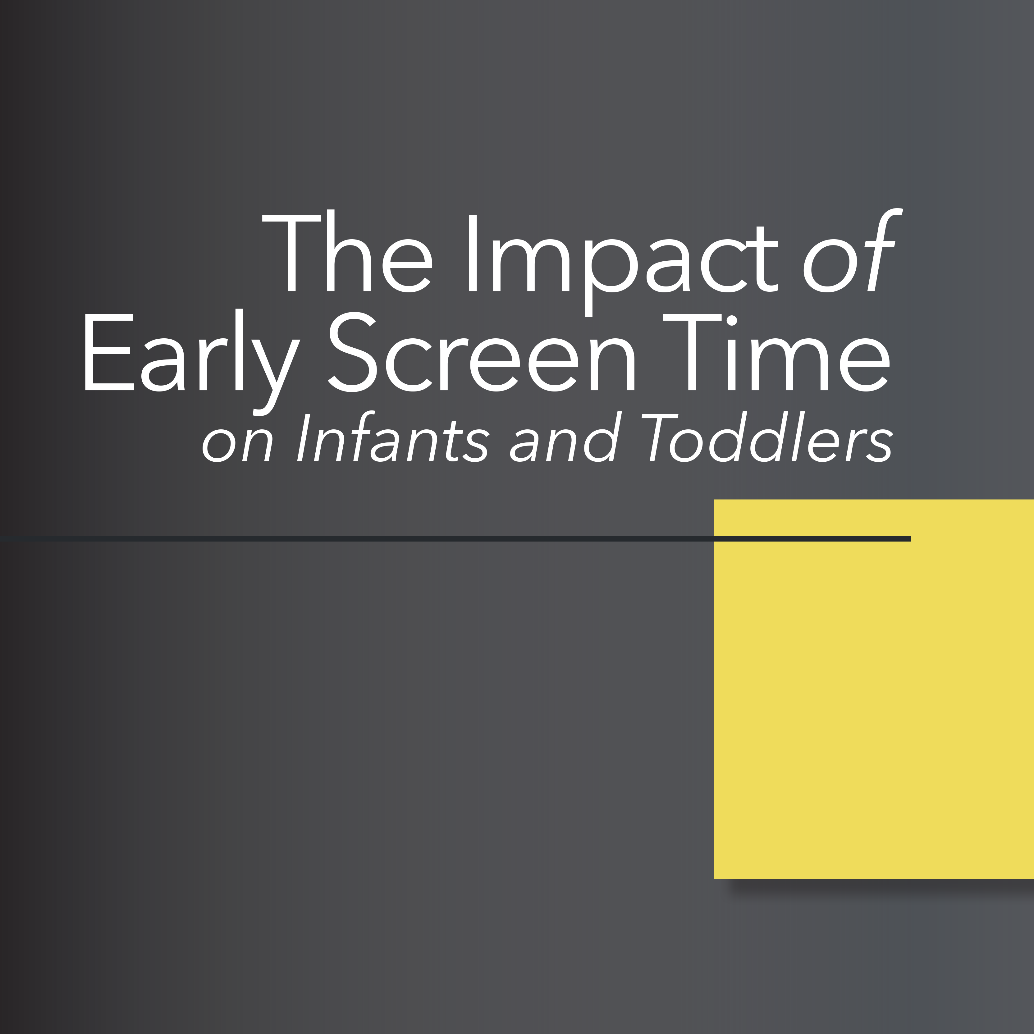 The Impact of Early Screen Time on Infants and Toddlers | Lola Magazine